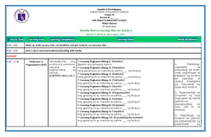 English 6 - Quarter 3 - Module 3 - ENGLISH Quarter 3 – Module 3 ...