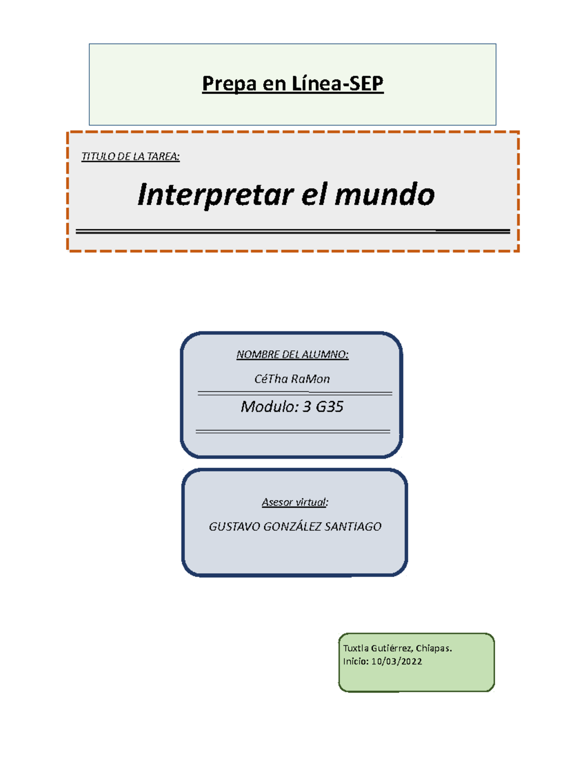 Modulo 3 actividad integradora 2 - Prepa en Línea-SEP TITULO DE LA ... Modulo 3 actividad integradora 2 - Prepa en Línea-SEP TITULO DE LA ...