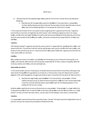 D078 - Task 1 Template - C. Ebilane - D078 TEM1 - Business Environment ...