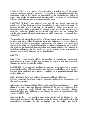 Ethics-Lesson-1 - Introduction to Ethics - MODULE FOR ETHICS Module 1 Learning Outcomes: 1 ...