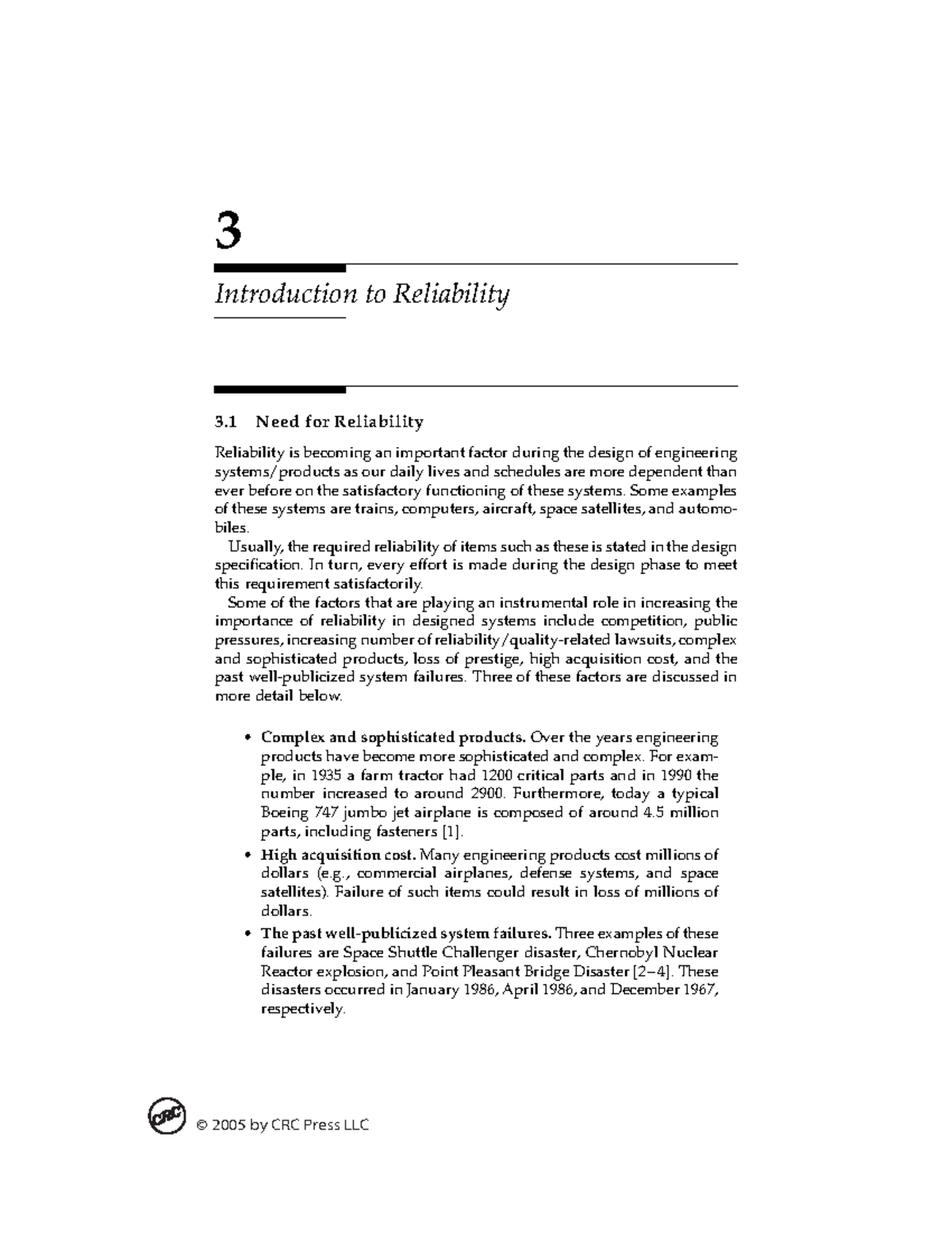 Chapter 3 Summer 2021 - GNG5300 Reliability Quality and Safety - 3 ...