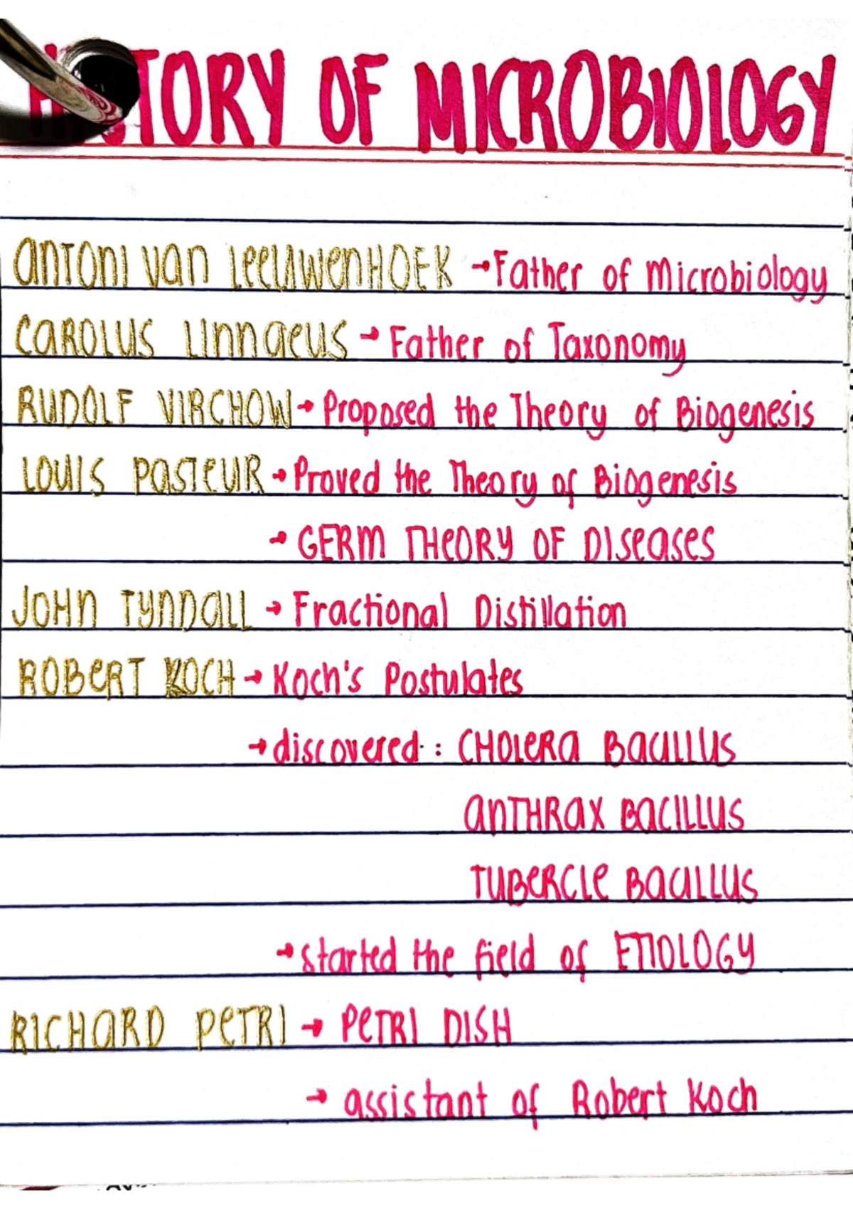 Micro-PARA ( Index Cards) - Nursing - Studocu
