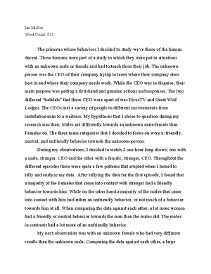 Exercise 3 ANTH103 Async - Early Homo Virtual Lab Worksheet In the ...