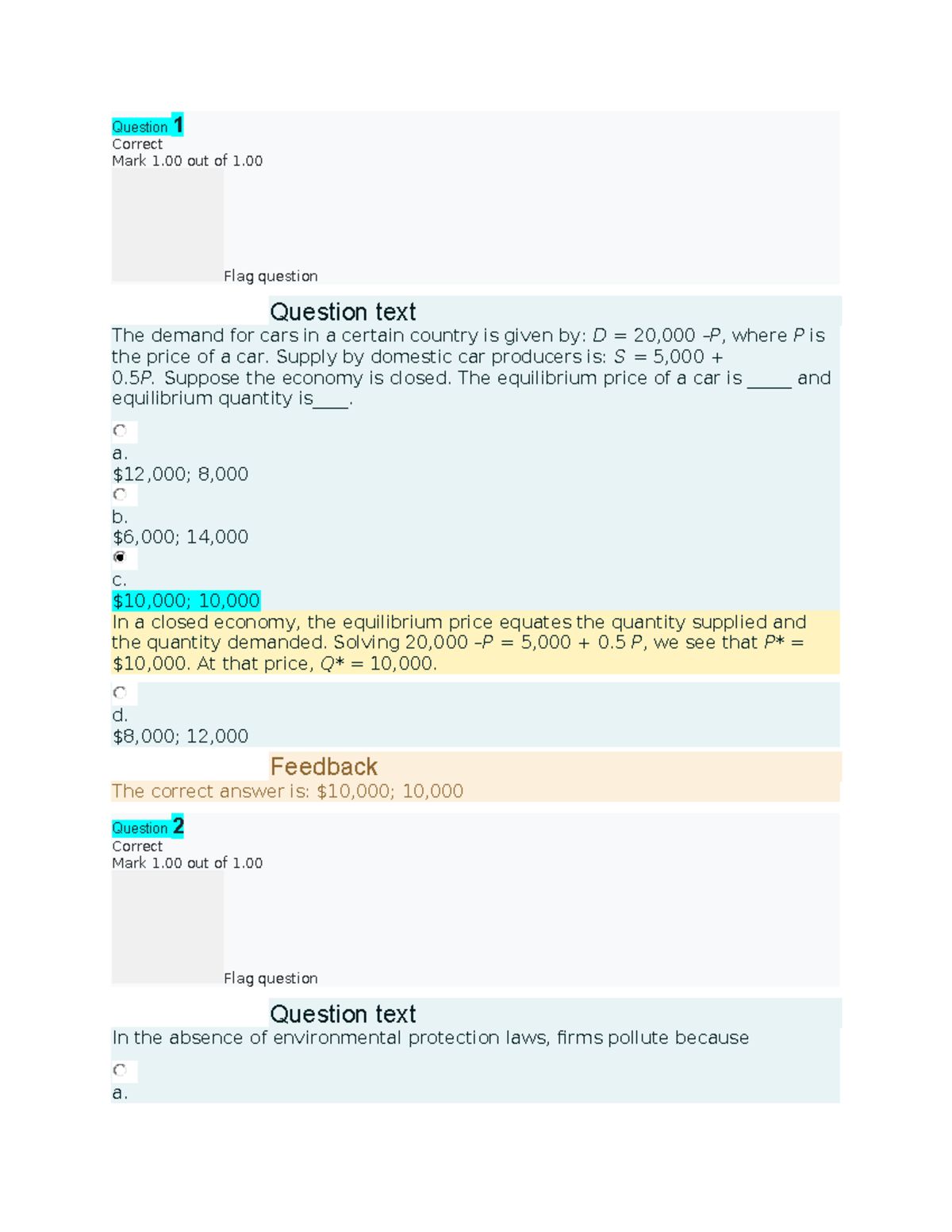 Mid2 Micro - De kiem tra midterm - Question 1 Correct Mark 1 out of 1. Flag question Question ...