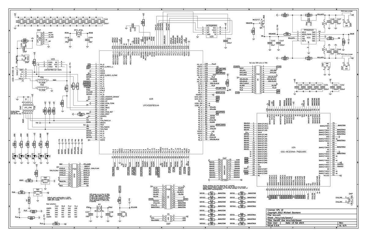Hackrf-one-schematic - Eletrónica II - Studocu