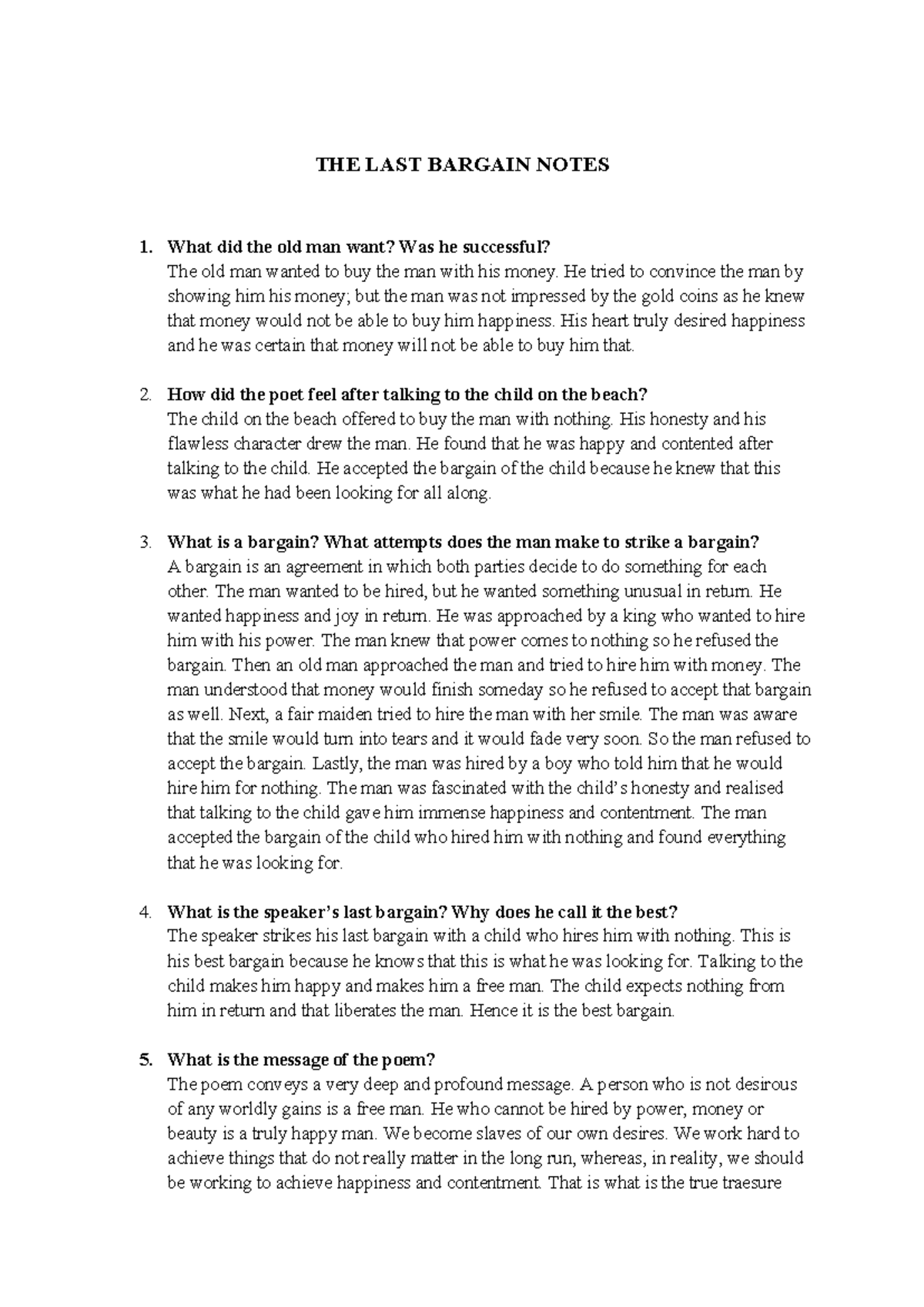 Resource 20240822112050 The Last Bargain Notes - THE LAST BARGAIN NOTES ...