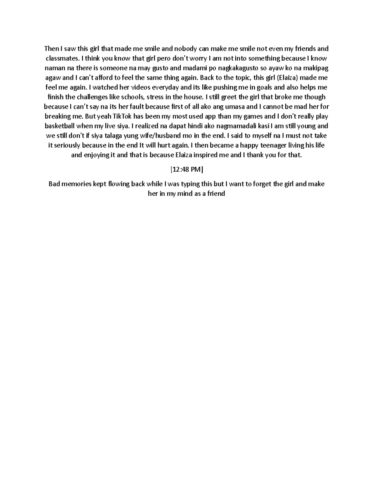 I am a simple teenager na may sikat na apilyido sa hometown ko at first ...