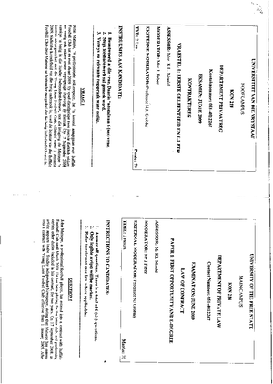 Annexure A1 Project Profile 1 - SACPCPM REPORT FOR J ULIUS TA WA NDA MA ...