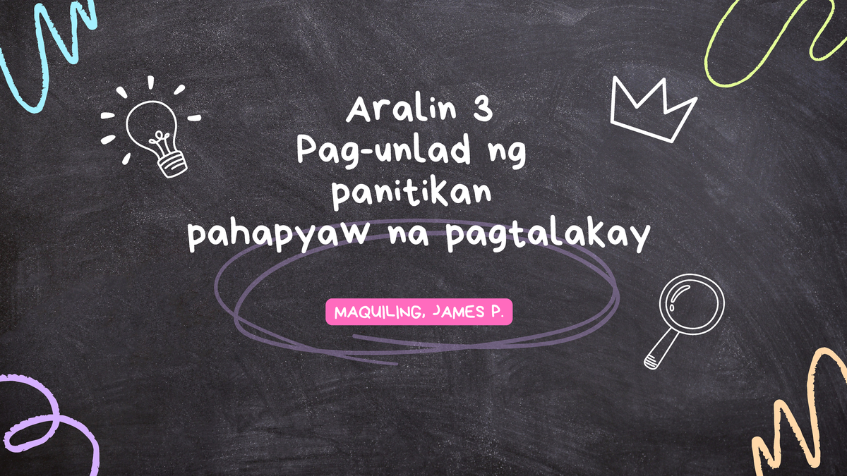 Aralin-3-Pag-unlad-ng-Panitikan Pahapyaw-na-Pagtalakay - Aralin 3 Pag ...