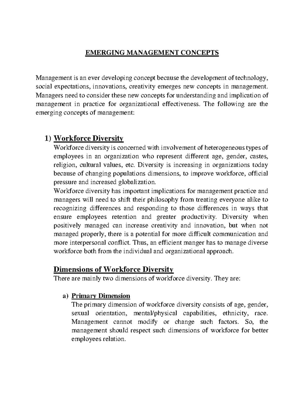 Emerging- Management- Concepts - EMERGING MANAGEMENT CONCEPTS ...