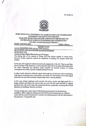 Introduction to programming CAT - Information Technology - Studocu