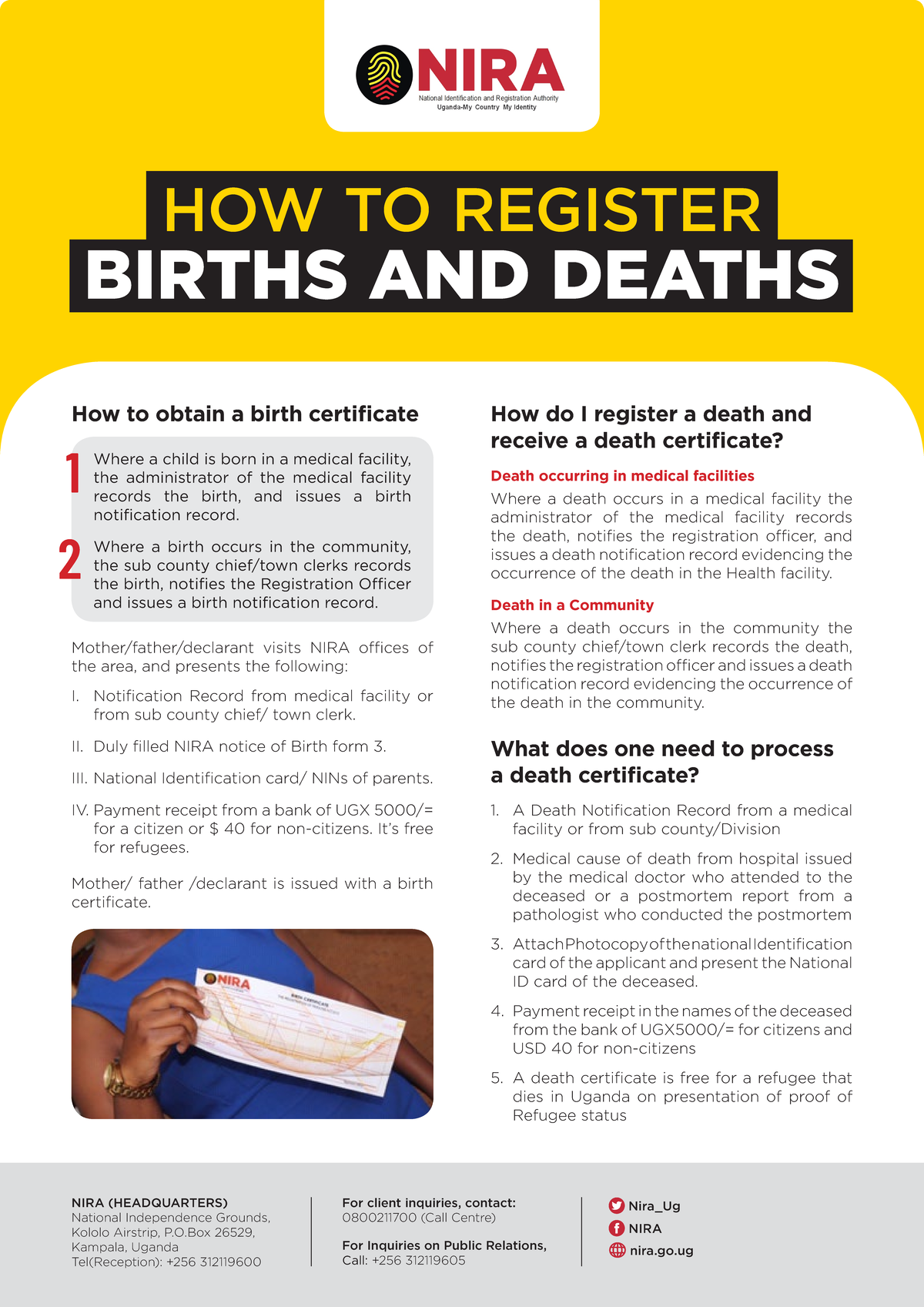 How to register Births and Deaths - How do I register a death and ...