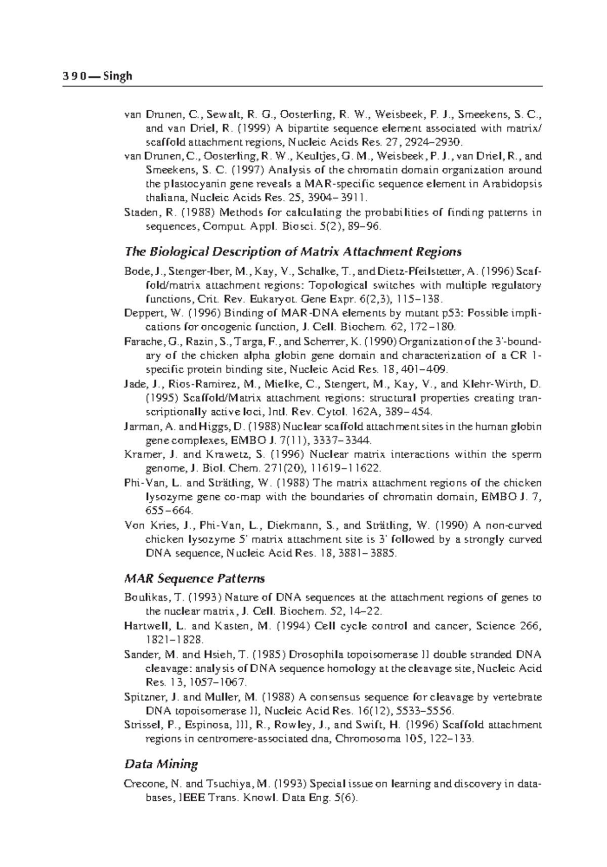 Introduction to bioinformatics-135 - 3 9 0 — Singh van Drunen, C ...