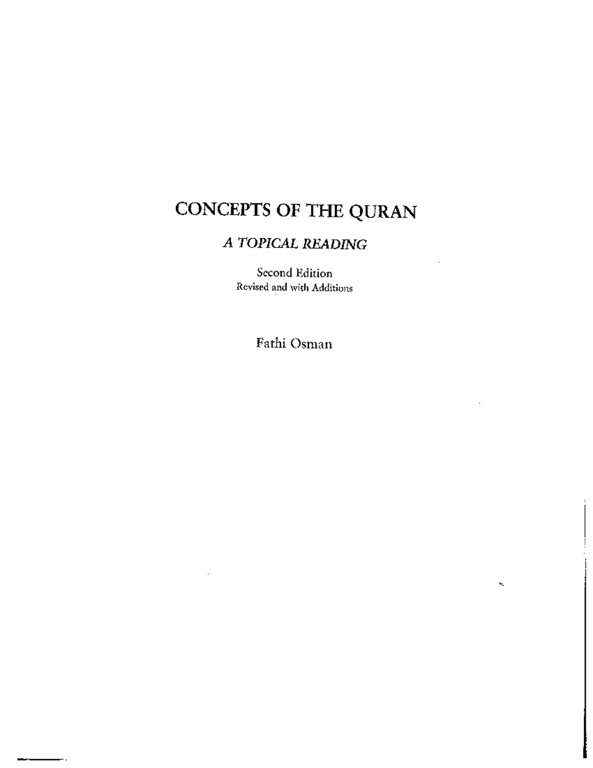 Concepts of the Quran intro - Pakistan Studies - Studocu