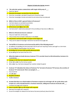 Chap 15 Special Senses Practice Exam Questions with answers - PRS ...