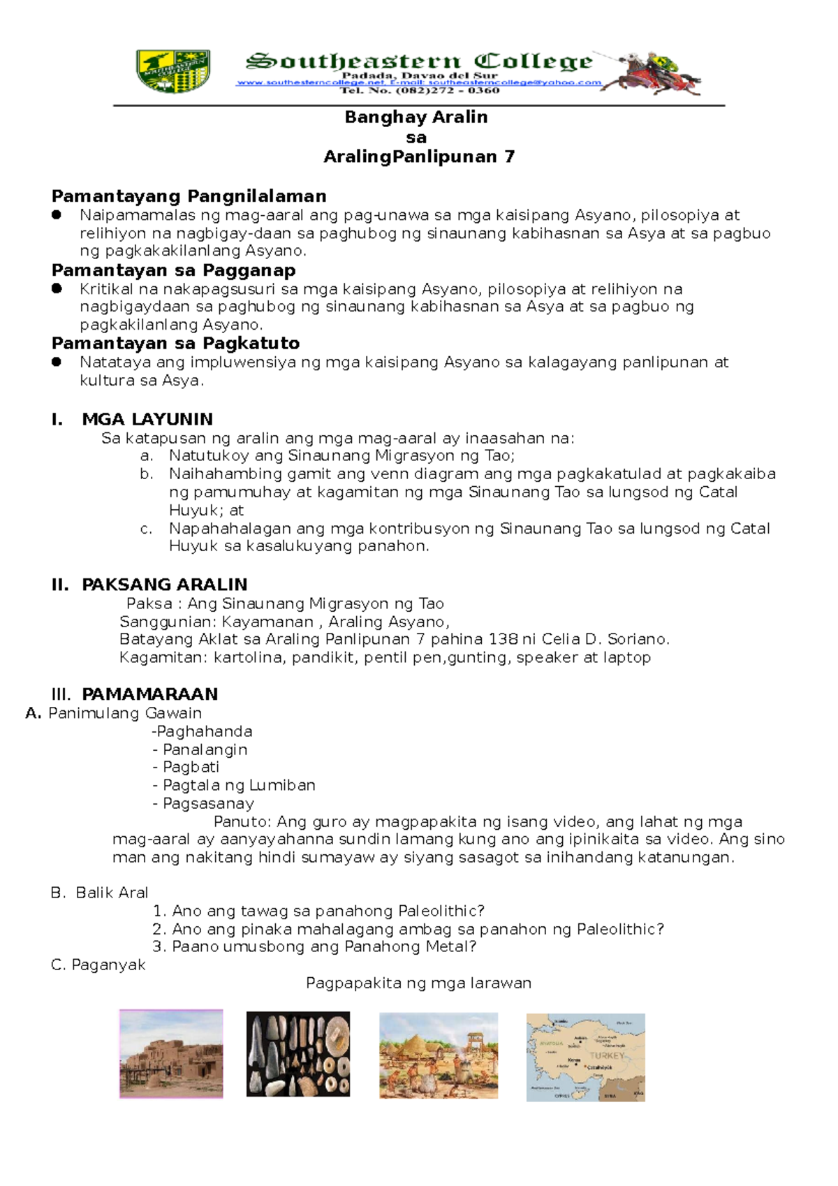 LP SA MAMA NI DJ final - LESSON PLAN - Banghay Aralin sa ...