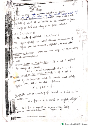 Full notes - Discrete Structures & Theory Of Logic - Studocu