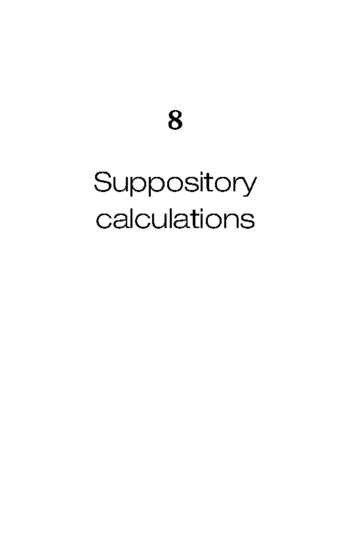 Scribd - medical course - 8 Suppository calculations 94 PRACTICAL ...