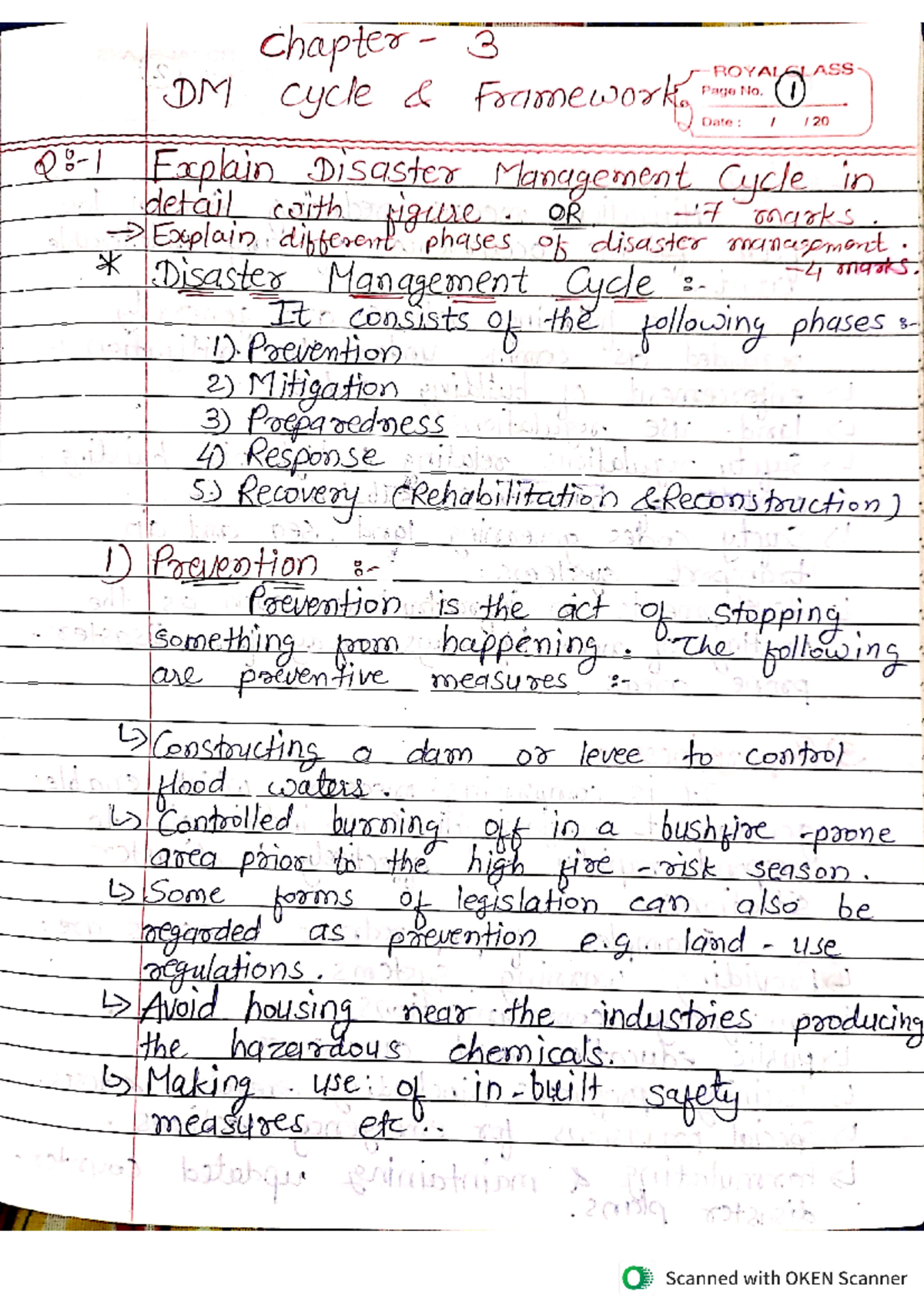 DM Chapter-3 - Disaster related information - chapter 3 ROYAL ASS DM ...
