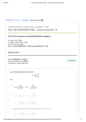 02 Ejercicios Resueltos Funcion de una y varias variables - 02 Función de una y varias variables ...