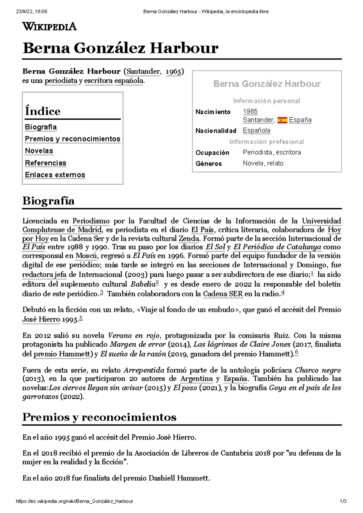 Berna González Harbour - Wikipedia, la enciclopedia libre - wikipedia/wiki/Berna_González ...