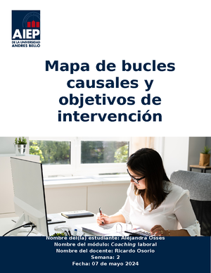 [Solved] necesito un mapa causal de autocontrol - coaching laboral ...