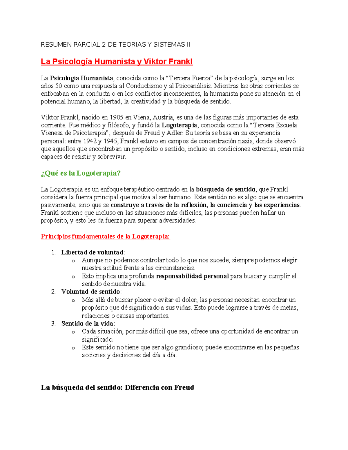 Resumen Parcial 2 DE Teorias Y Sistemas II - RESUMEN PARCIAL 2 DE TEORIAS Y SISTEMAS II La - Studocu