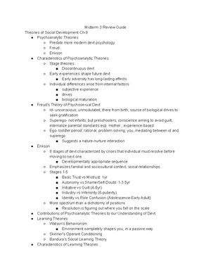 PS 241 Unit 2 Lecture Notes - Saudino - LECTURE 10/ Cognitive ...
