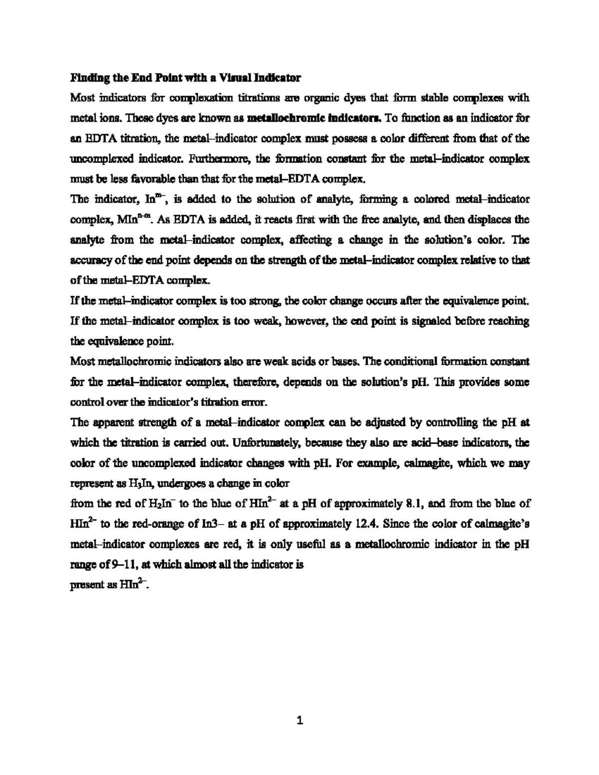 Lecture 7 - A good compilation of notes - Finding the End Point with a ...