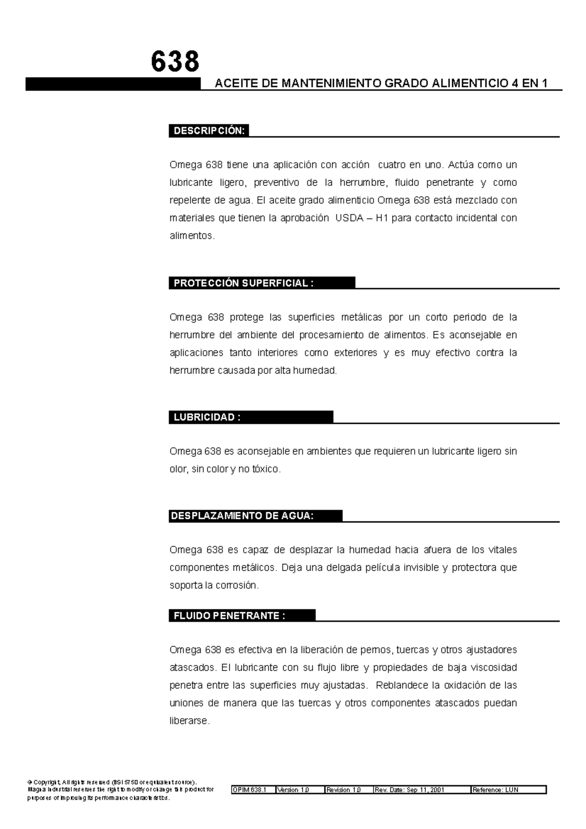 638-pim - sdcsdc - Magna Industrial reserves the right to modify or ...