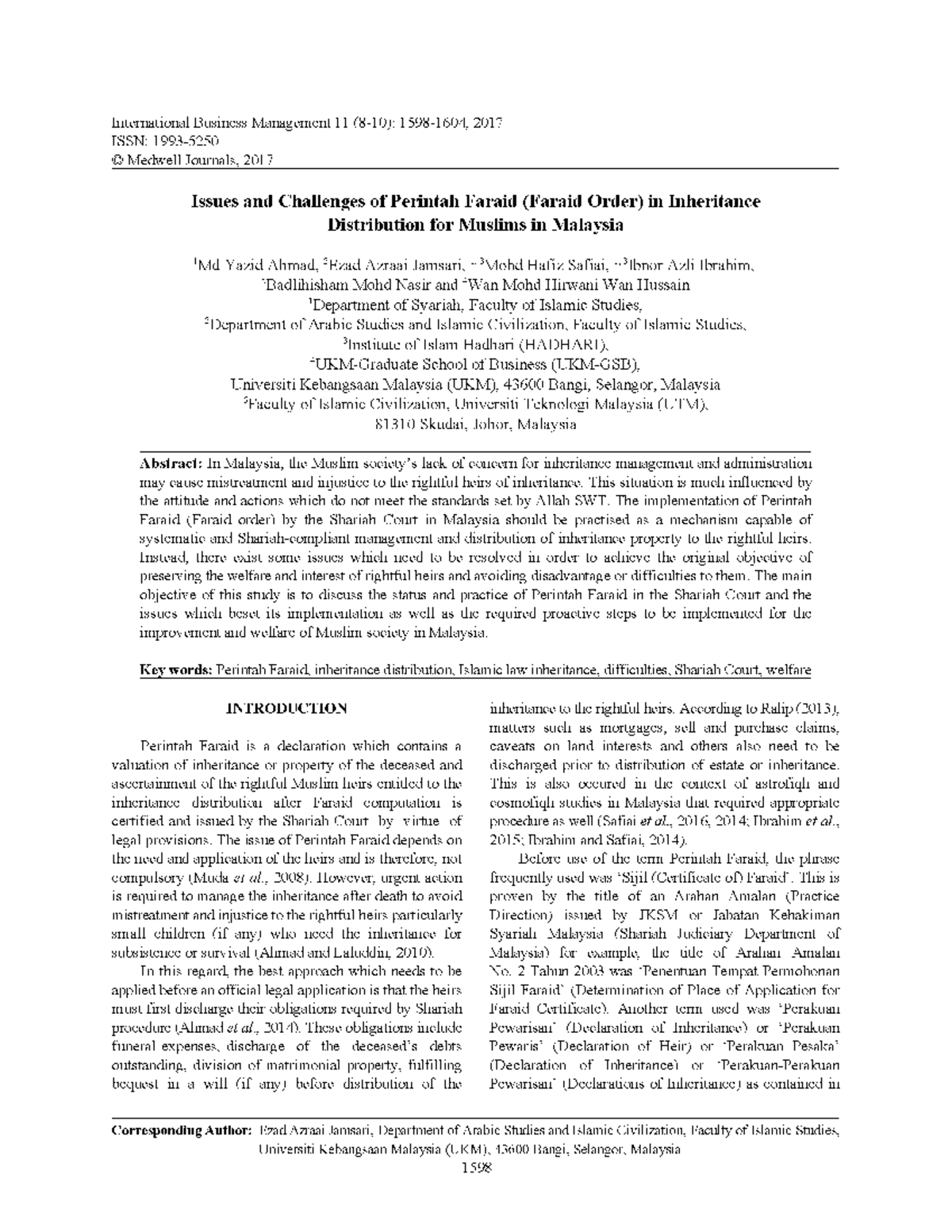 Faraidh - Faraid is a concept in Islamic Law, which determines the ...