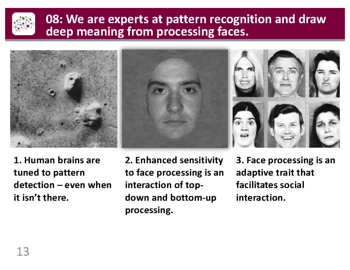 07 Form Perception - lecture slides - 08: We are experts at pattern ...