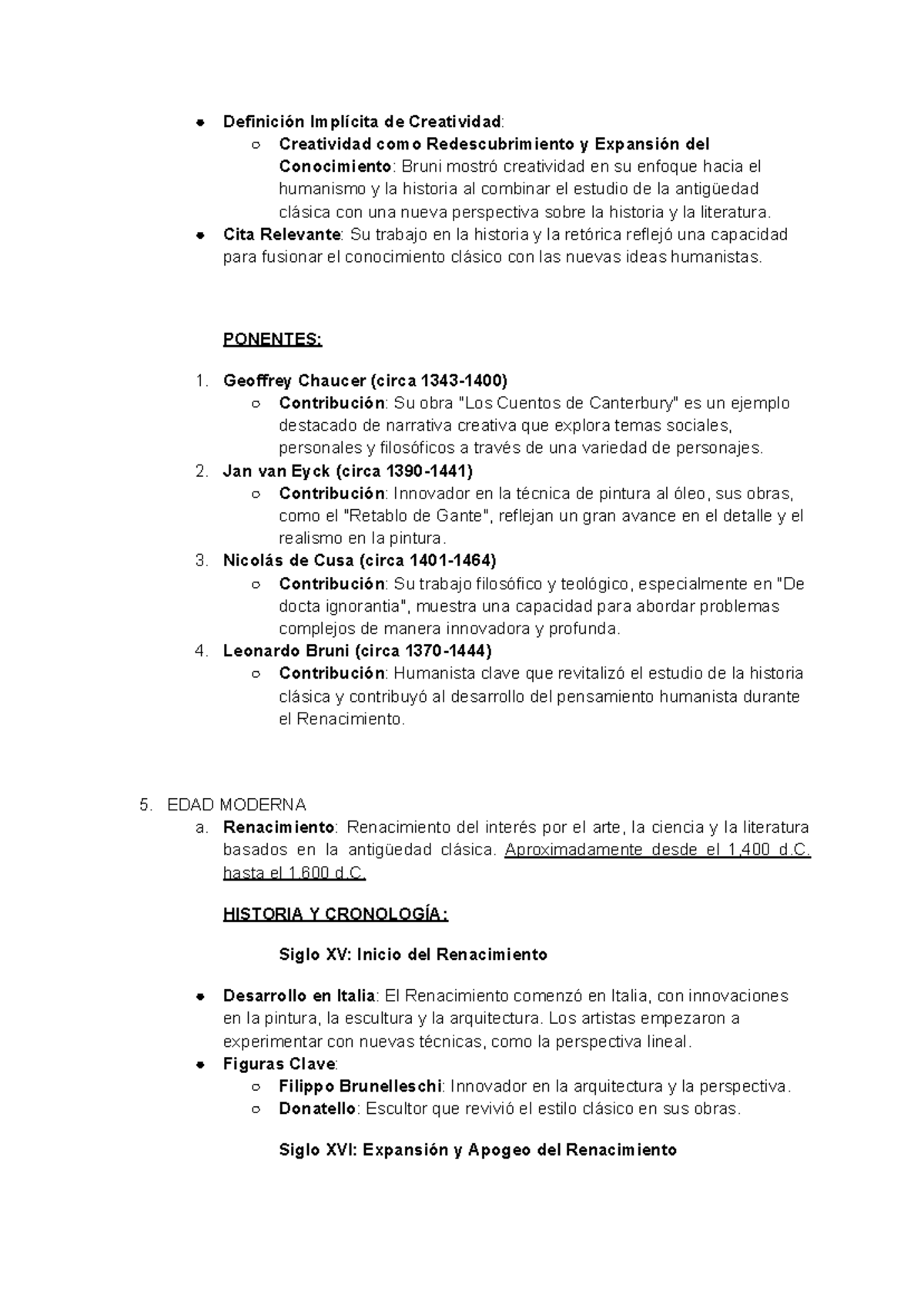 Historia DE LA Creatividad, Conceptos Y Ponentes-24-34 - Definición ...