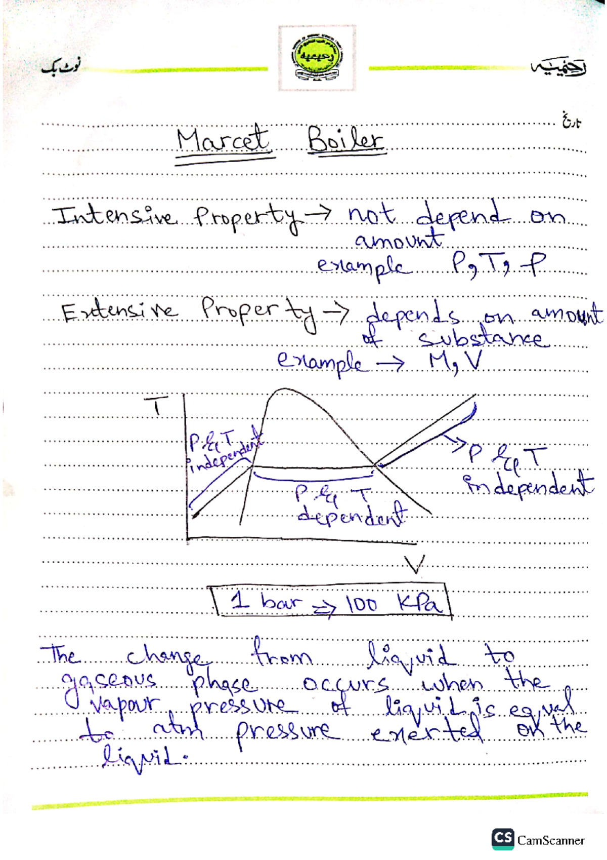 2-Marcet Boiler basic theory - thermodynamics - Studocu