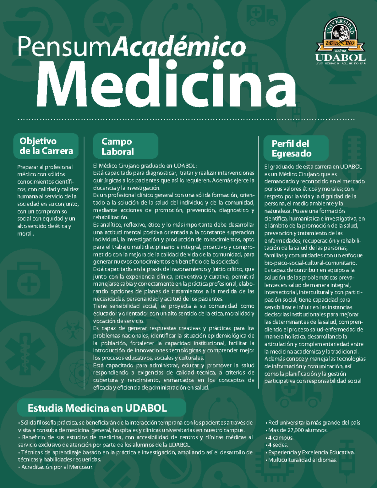 Pensum medicina pag 1 - Resumen - - Studocu
