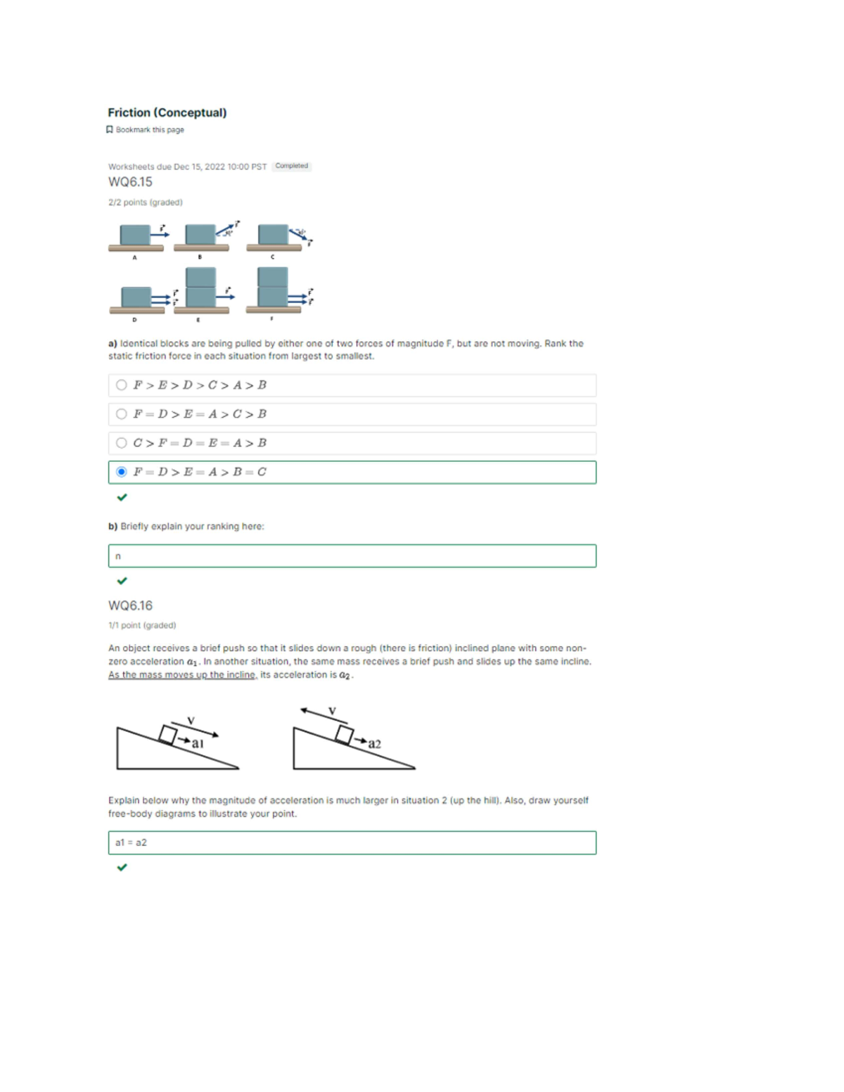 Week 5 Worksheet L11 part 2 - PHYS117 - Studocu