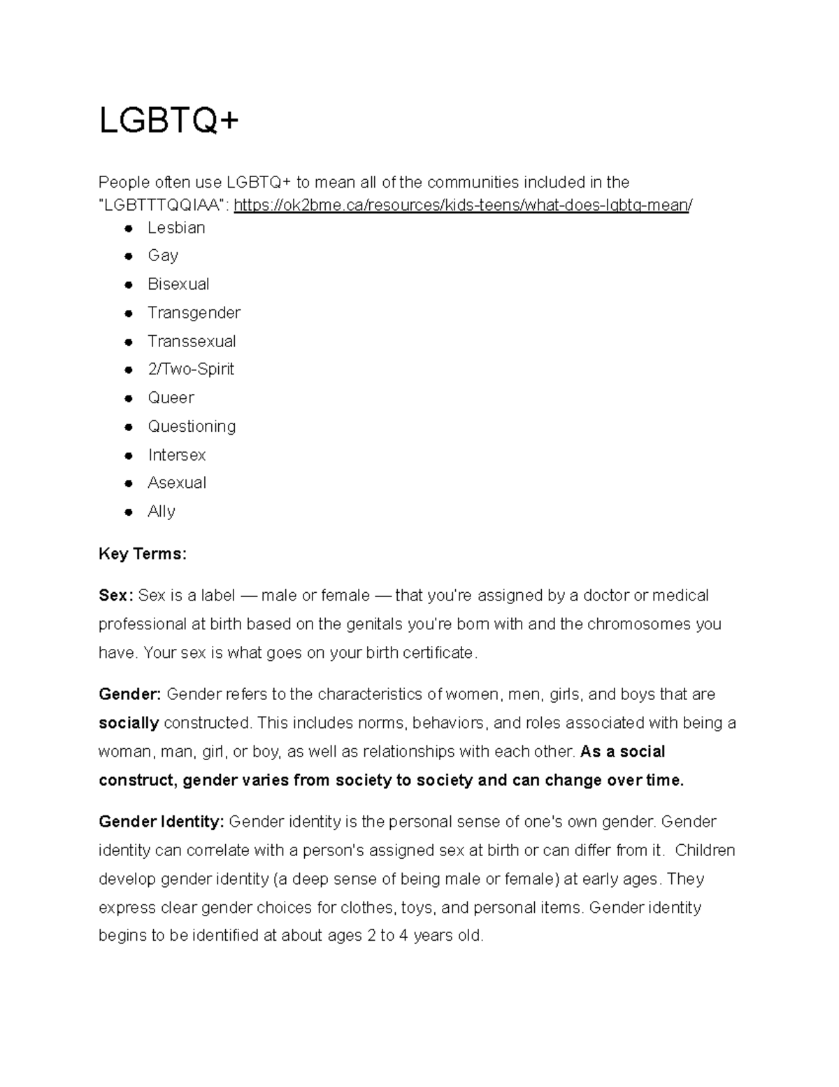 Lgbtq - LGBTQ+ People often use LGBTQ+ to mean all of the communities ...