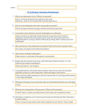 Lesson 33 - Gizmo Building Pangaea - Name: Aubrey Petrow Date: 11/28 ...