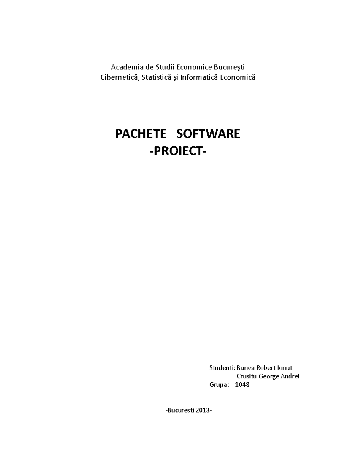 Pachete-Soft Elegant Catering - Academia de Studii Economice Bucureşt Cibernetcă, Statstcă şi ...