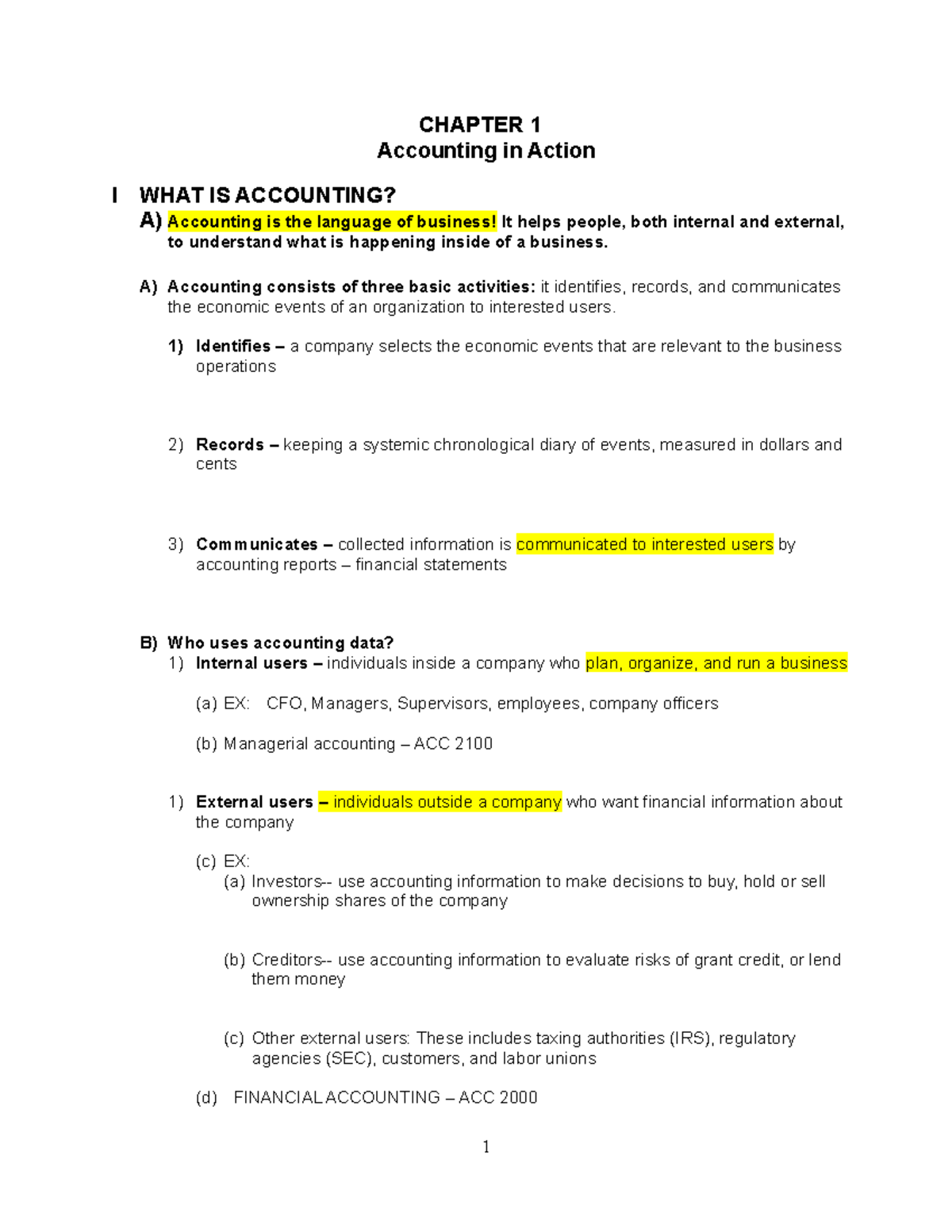 Accounting in Action: What is Accounting Users Ethics Principles and ...