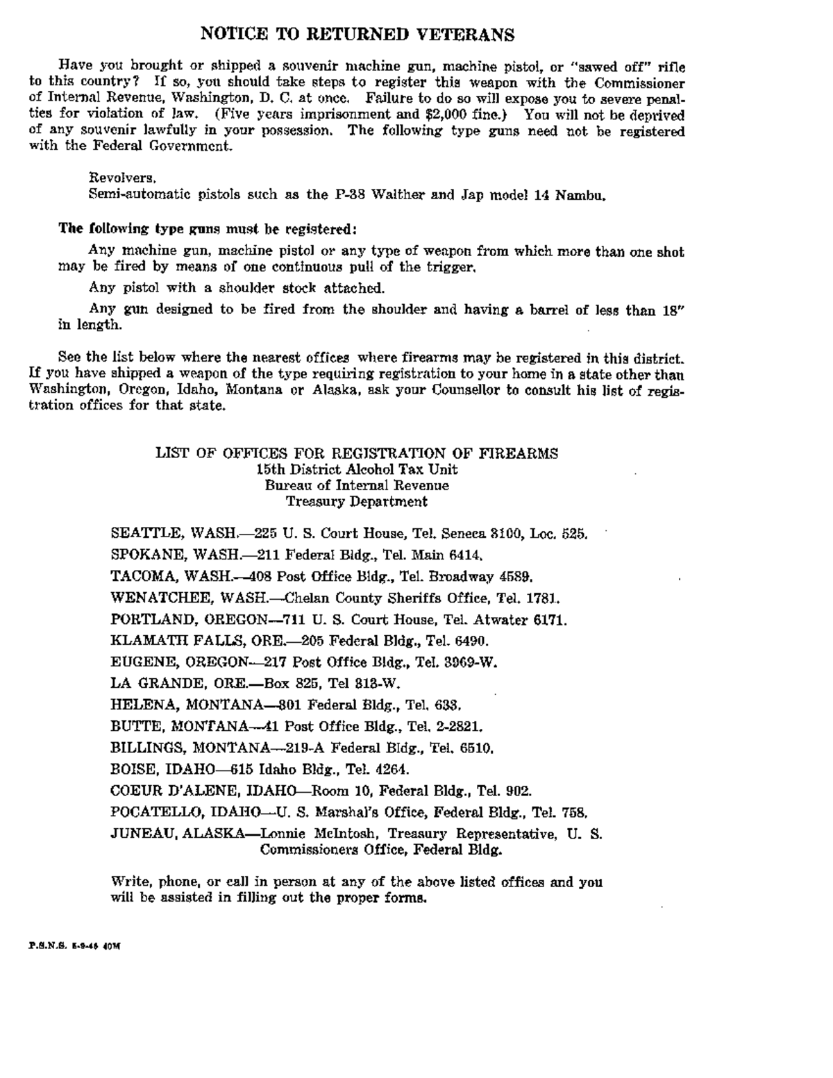 1946 army notice - 2023SP - Studocu