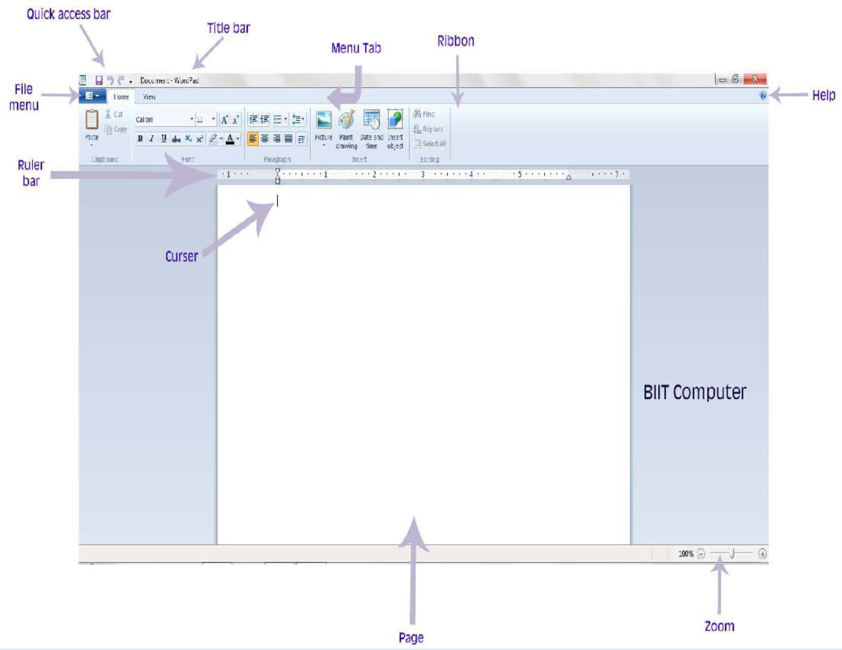 Wordpad Notes - WORDPAD Definition: - WordPad is a basic text editor ...