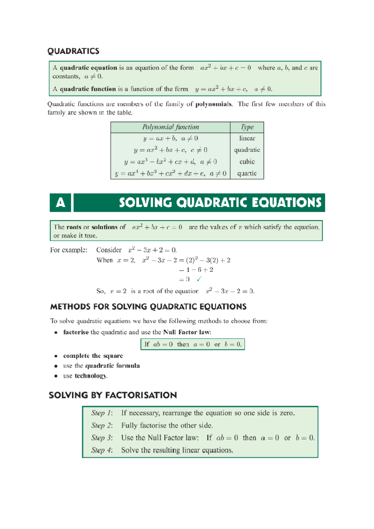 Math chapter 2 - maths - Studocu