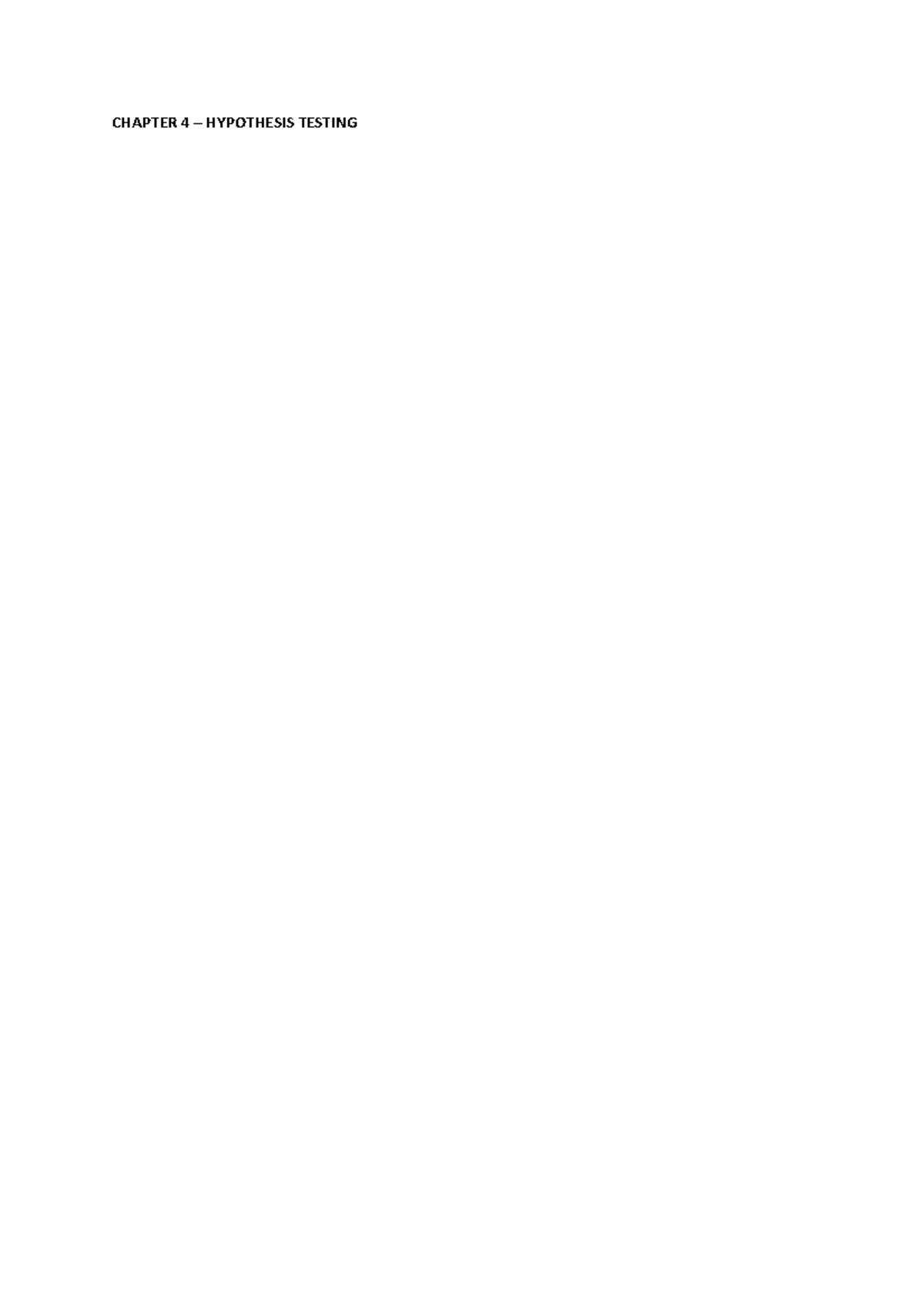 Formula Chapter 4 - STA404 - administrative science - CHAPTER 4 ...