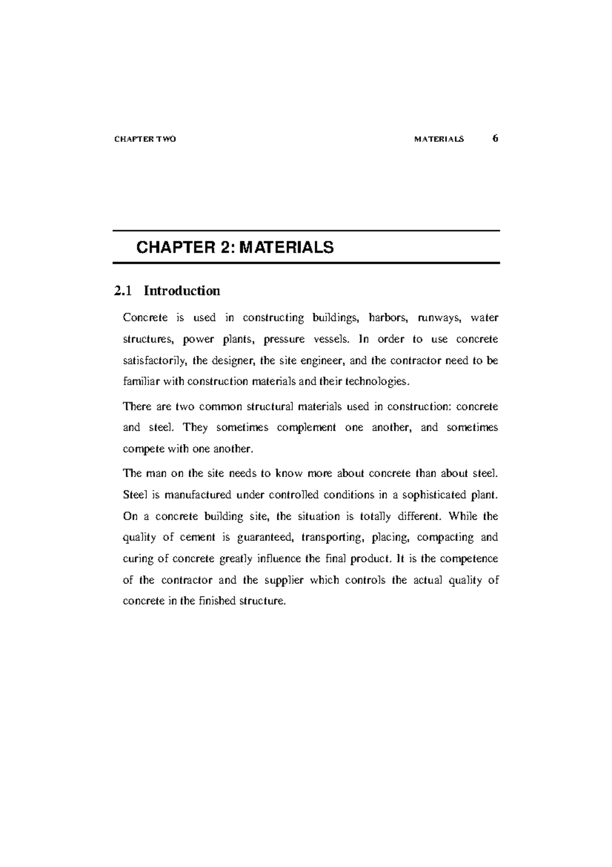 Chapter 2 Materials - lectures by dr.sami reinforcement concrete ...