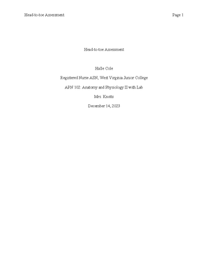 Concept Map Example - map - APN 101 - Studocu