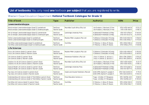 Life Sciences GR 12 Exam Guidelines 2021 Eng - LIFE SCIENCES ...