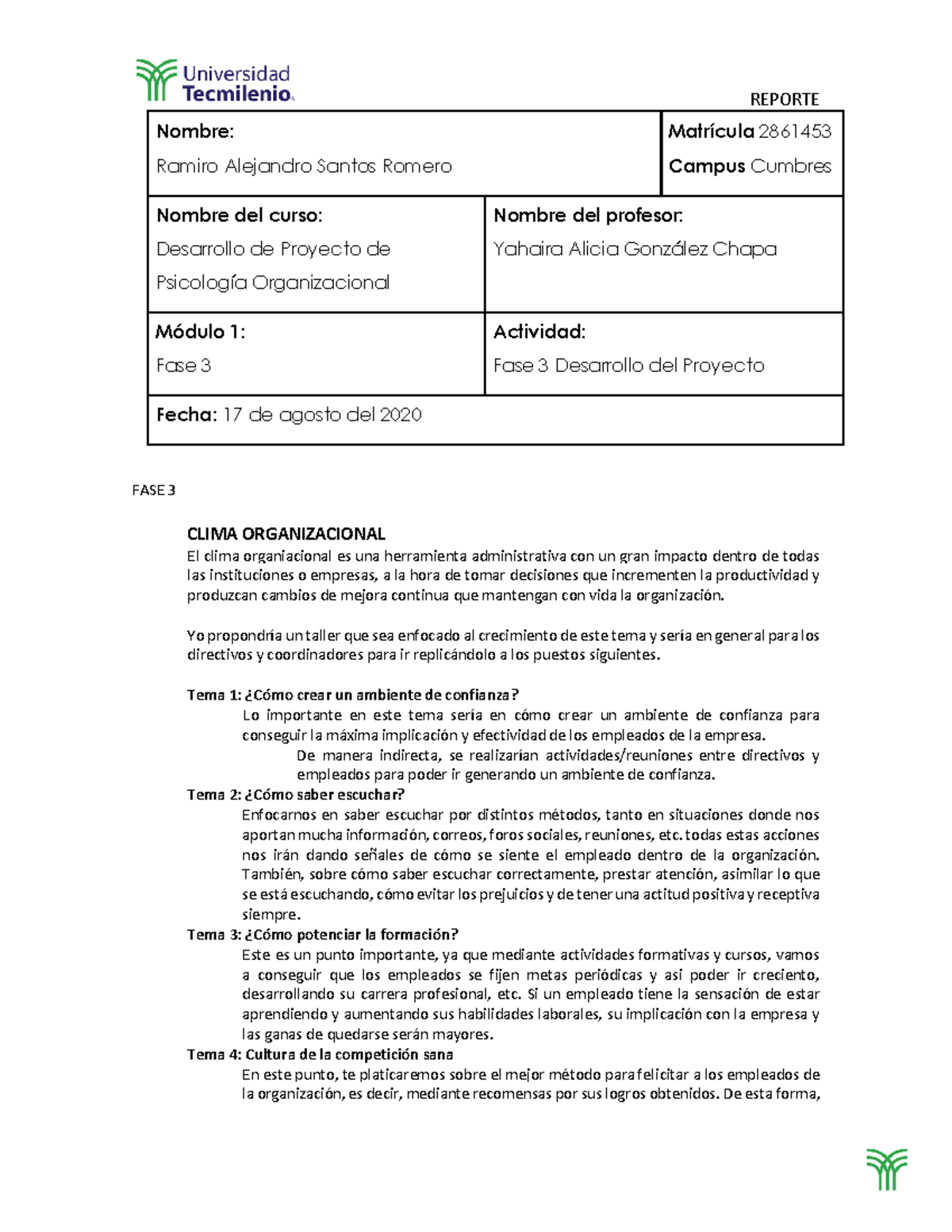 Fase3 Ramiro Santos DP - Nombre: Ramiro Alejandro Santos Romero ...