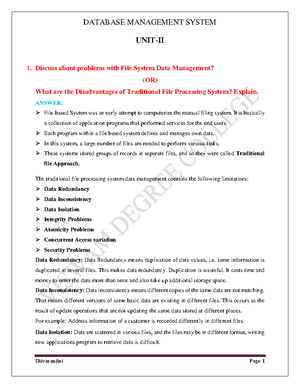 BDA unit-1 - Hand written Notes - big data analytics - Studocu