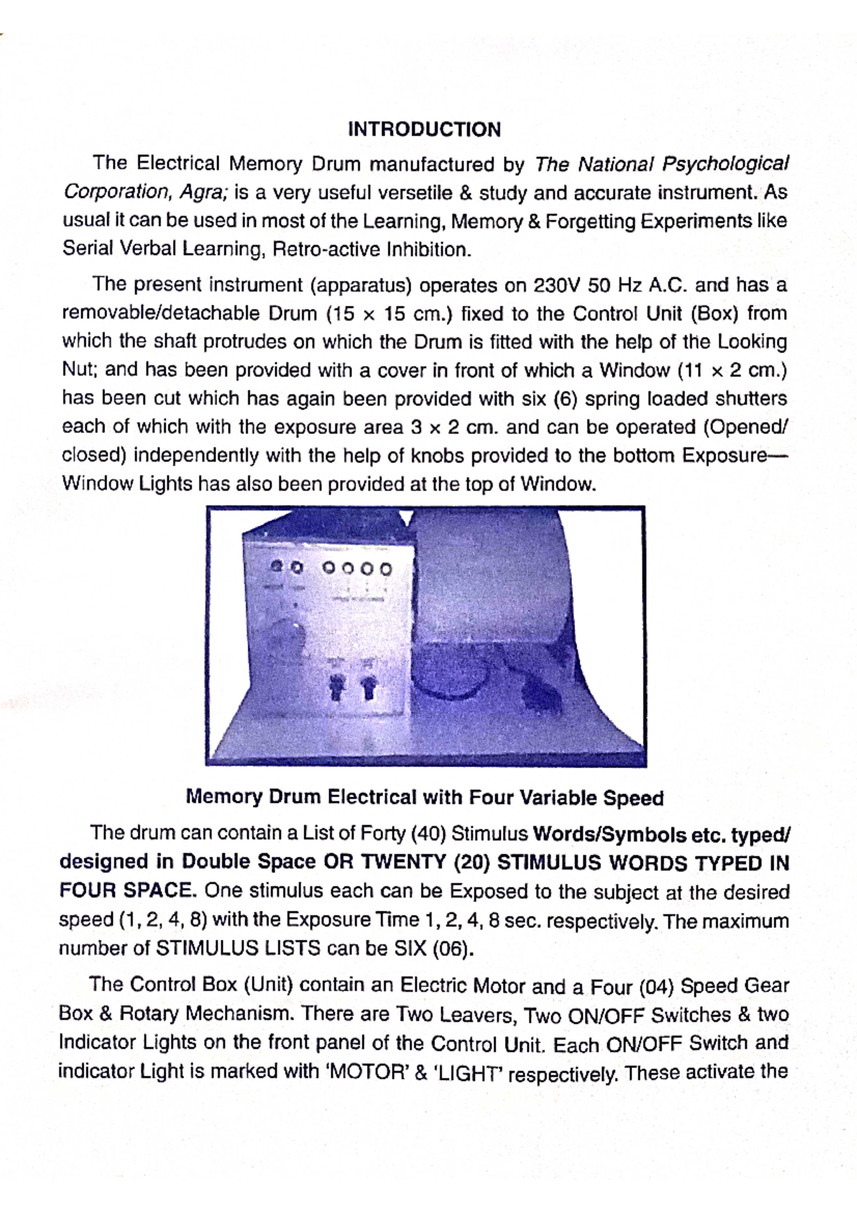 Serial verbal learning - Psychology - Studocu